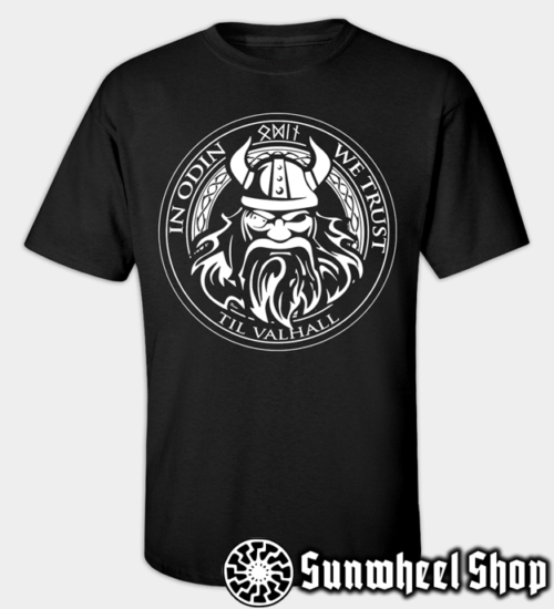 Til Valhall T-Shirt – Sunwheel Shop