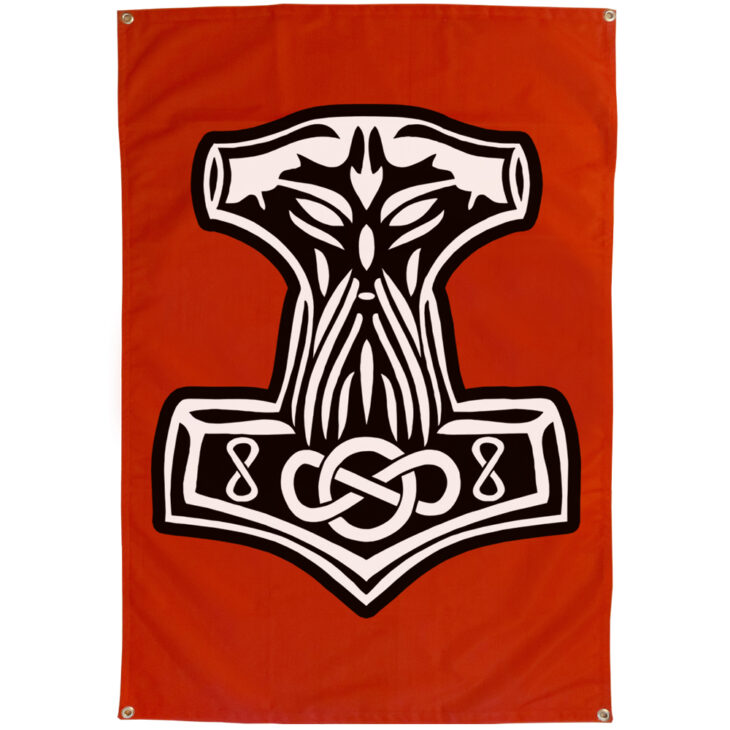 Mjolnir Flag – Sunwheel Shop