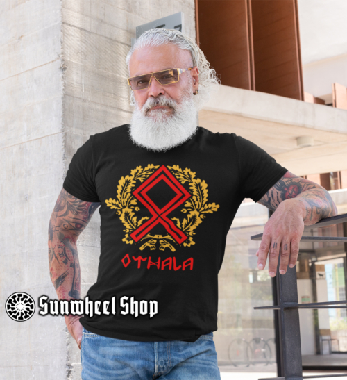 Othala Rune T-Shirt – Sunwheel Shop