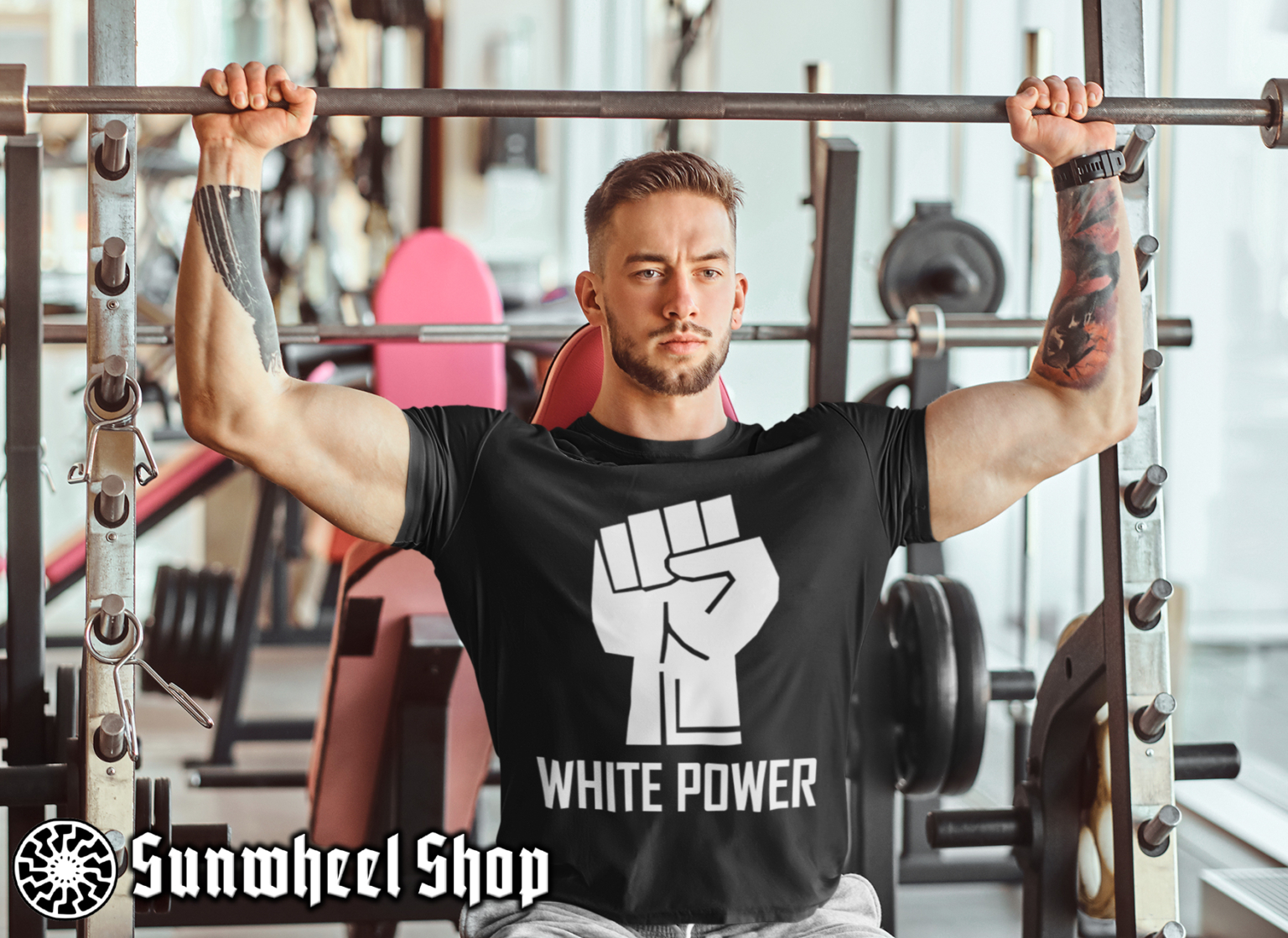 White Power T-Shirt – Sunwheel Shop