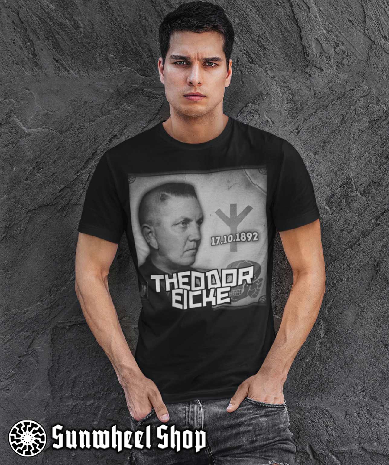 Theodor Eicke T-Shirt – Sunwheel Shop