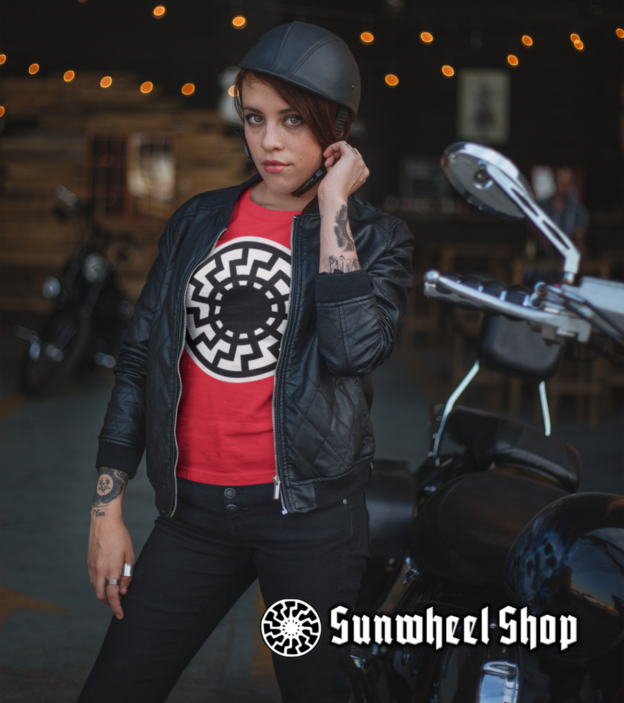 Black Sun T-Shirt – Sunwheel Shop
