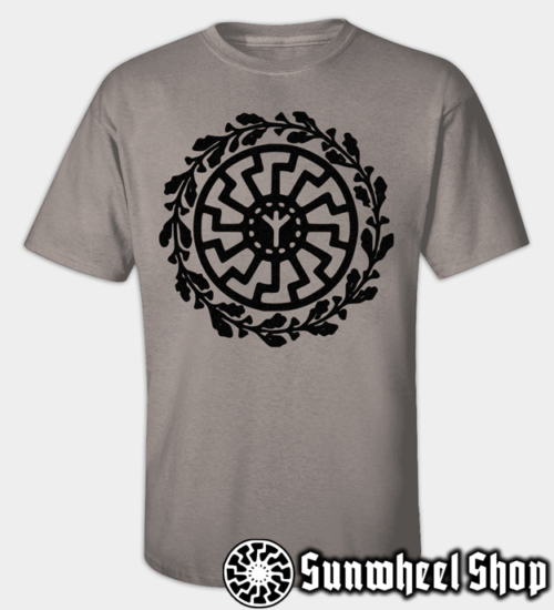 Algiz Sonnenrad T-Shirt – Sunwheel Shop