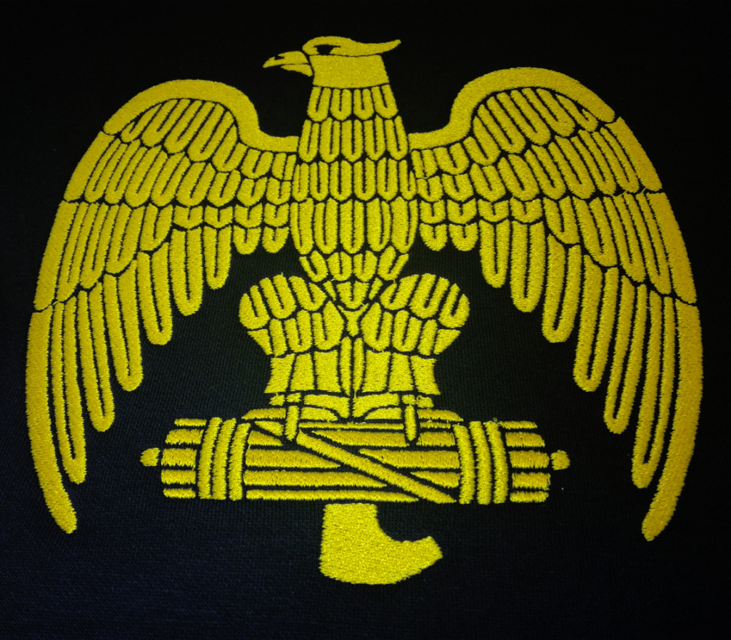 Aquila Fascista Embroidered T-Shirt – Sunwheel Shop