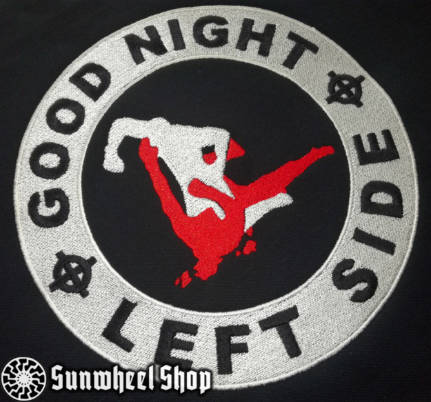 Good Night Left Side Embroidered T-Shirt – Sunwheel Shop