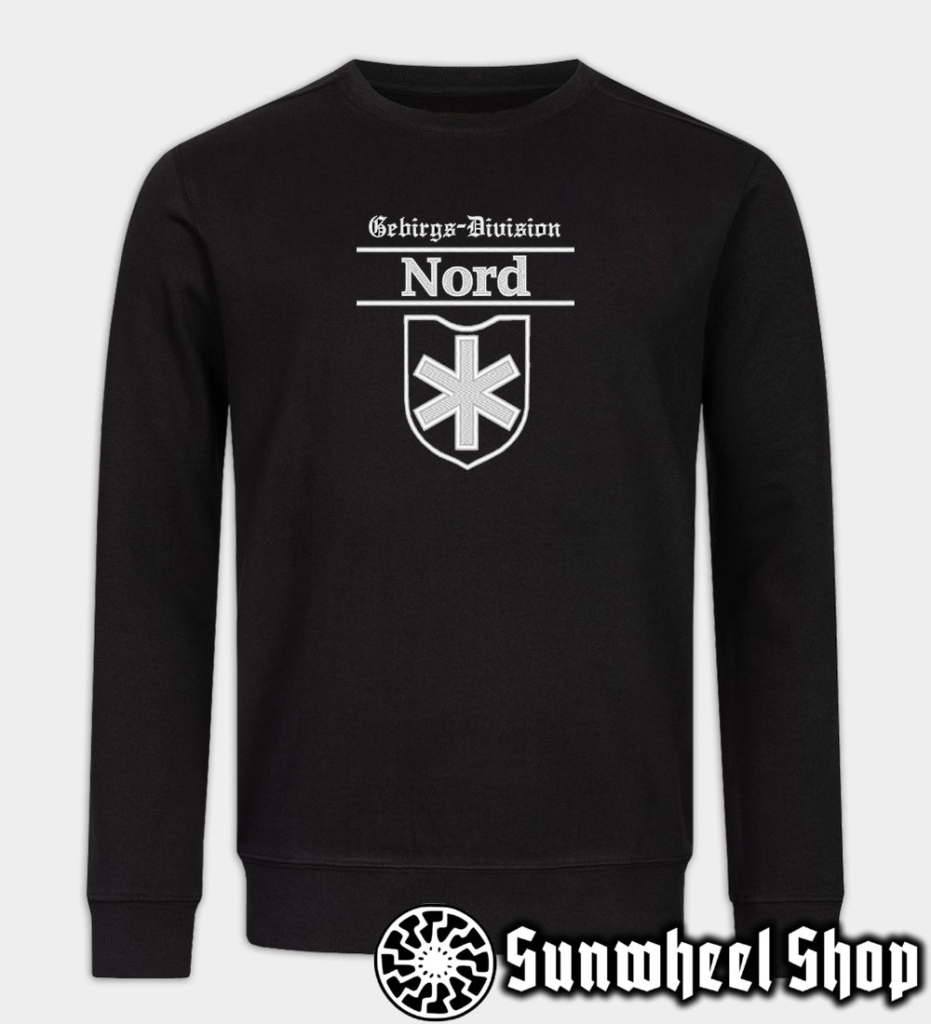 Division Nord Embroidered Sweatshirt – Sunwheel Shop