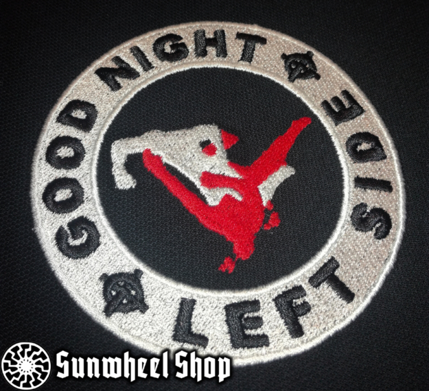 Good Night Left Side Embroidered Polo Shirt – Sunwheel Shop