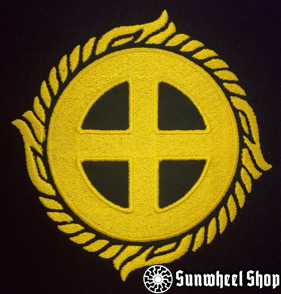 Sun Cross Embroidered Polo Shirt – Sunwheel Shop