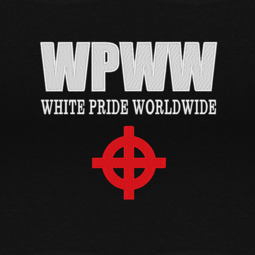 White Pride Worldwide Embroidered T-Shirt – Sunwheel Shop