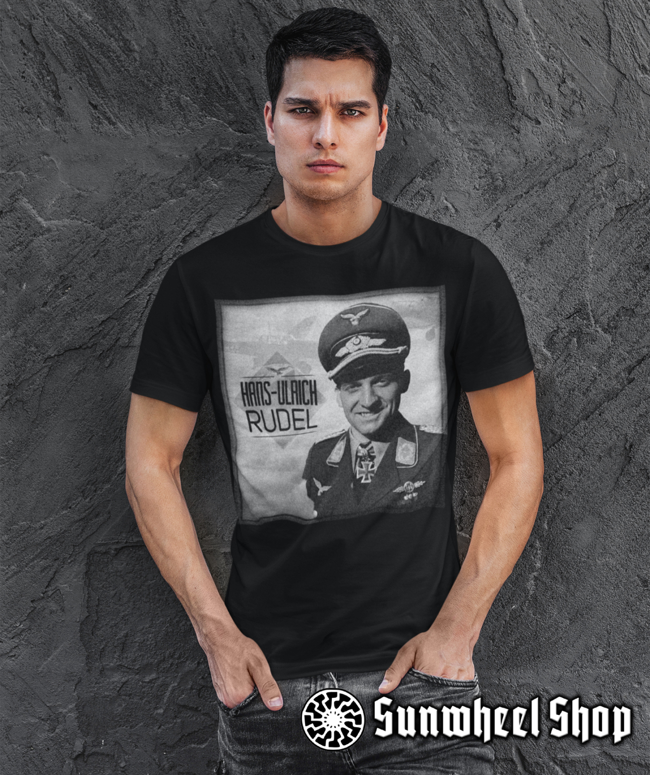 Hans Ulrich Rudel T-Shirt – Sunwheel Shop