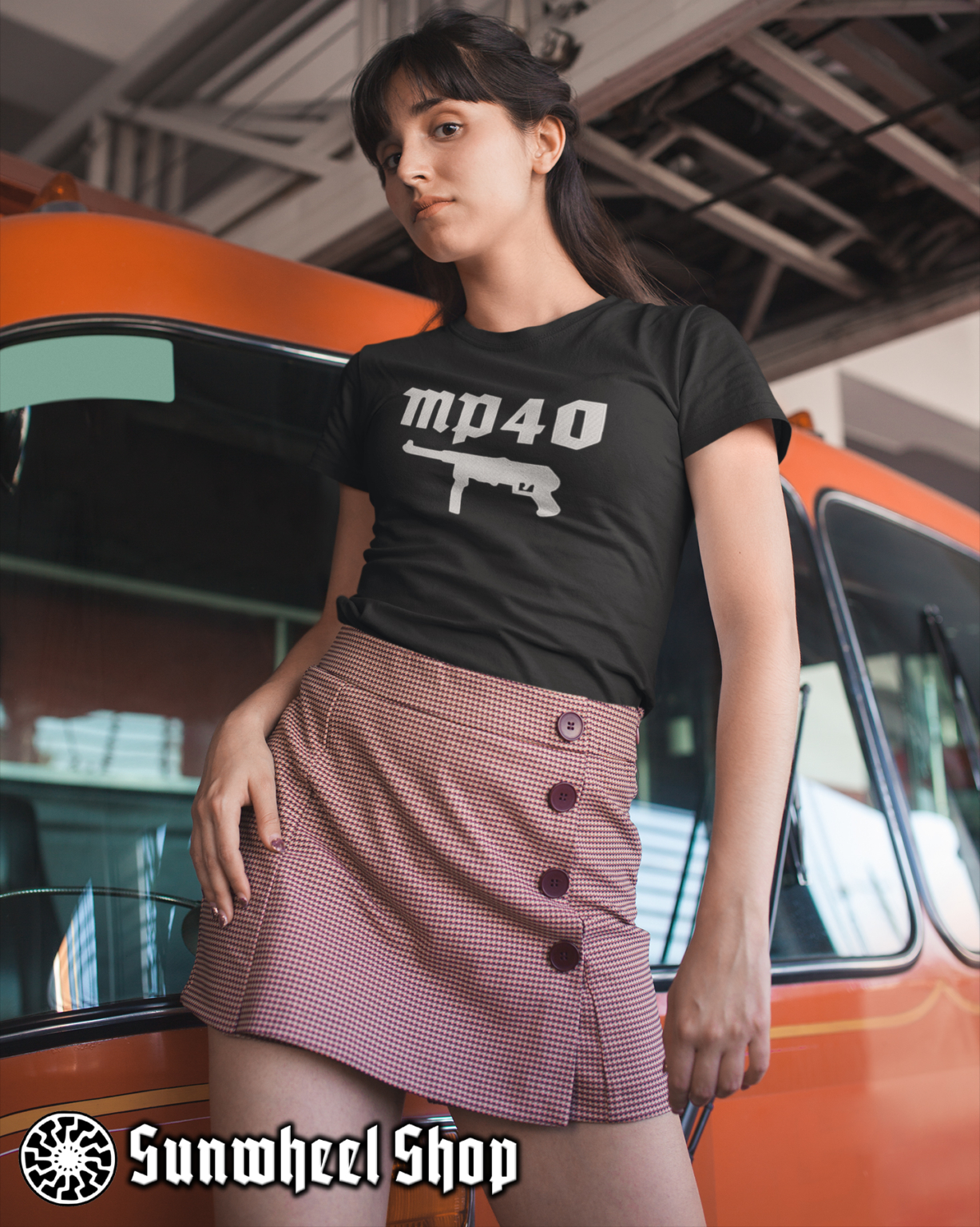 MP40 Embroidered T-Shirt – Sunwheel Shop