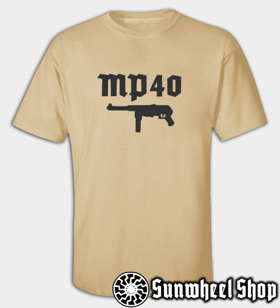MP40 Embroidered T-Shirt – Sunwheel Shop