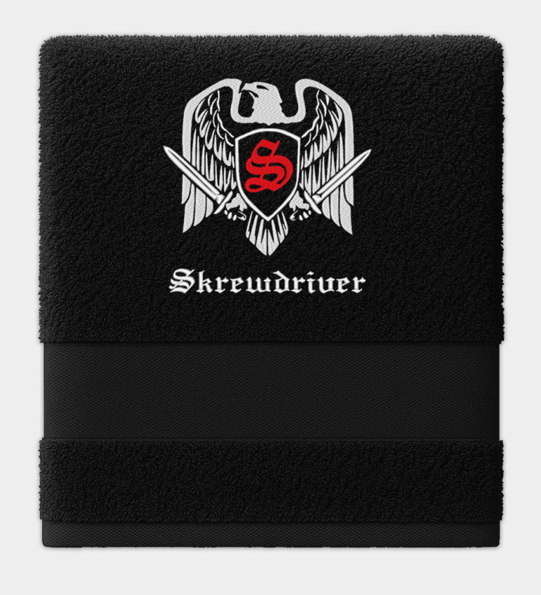 Skrewdriver Embroidered Towel – Sunwheel Shop