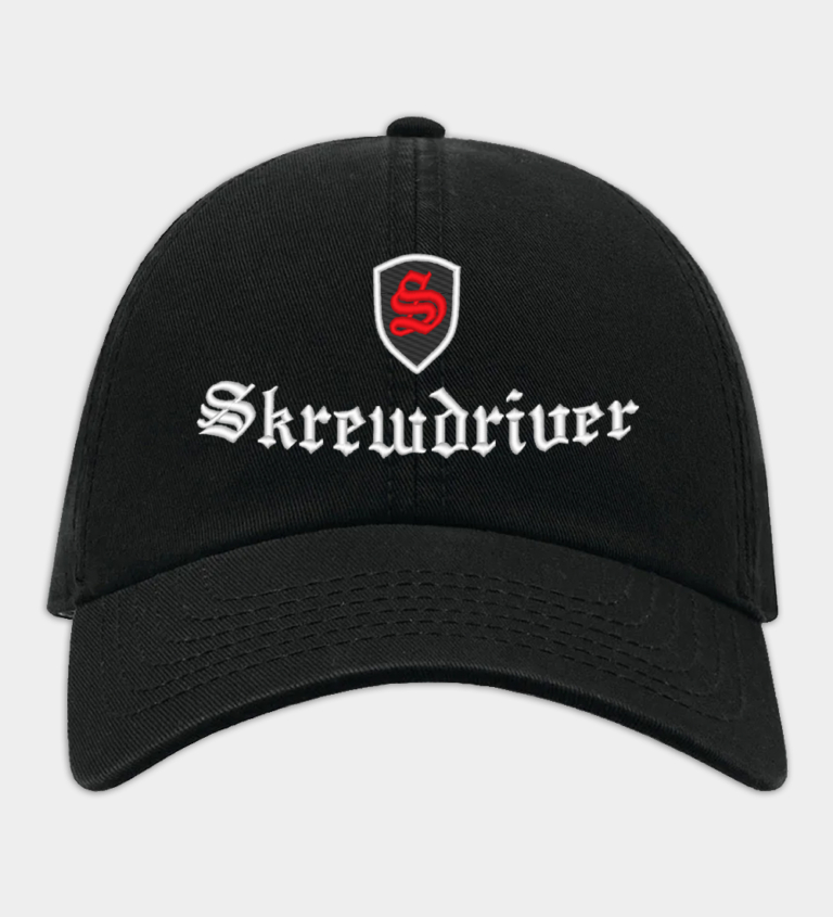 Skrewdriver Embroidered Baseball Cap – Sunwheel Shop