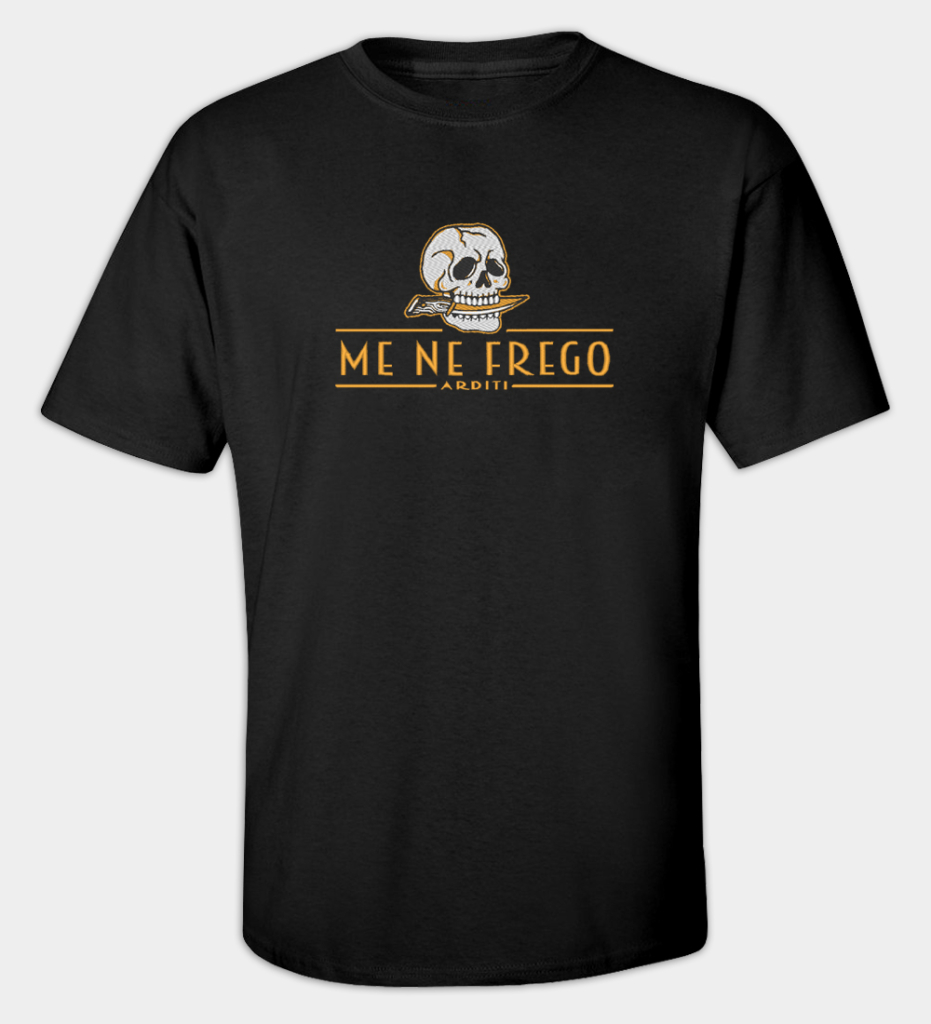 Me Ne Frego Embroidered T-Shirt – Sunwheel Shop