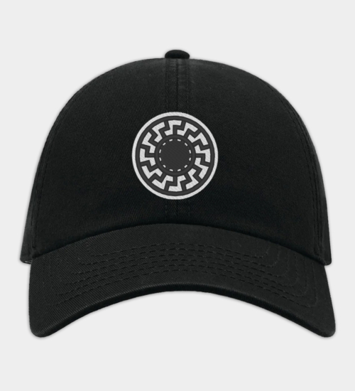 Black Sun Embroidered Baseball Cap – Sunwheel Shop