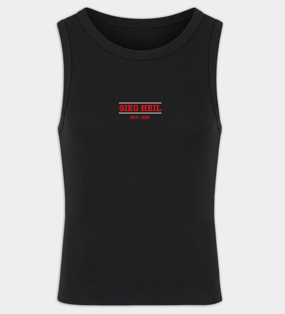 Sieg Heil Embroidered Men’s Tank Top – Sunwheel Shop