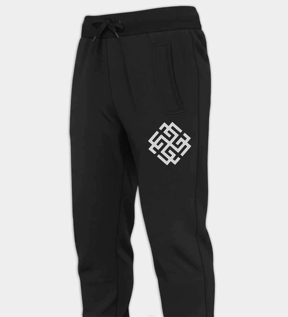 Svarozhich Symbol Embroidered Jogger – Sunwheel Shop